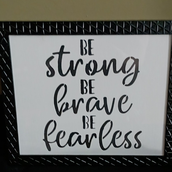 Wall Decor | Black And White Inspirational Wall Art | Poshmark